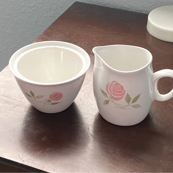 Franciscan | Dining | Franciscan Pink A Dilly Sugar Creamer Set | Poshmark
